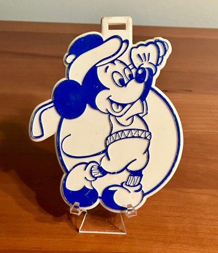 Walt Disney World Mickey Mouse Vintage Older Logo Bag Tag | eBay