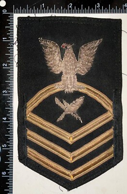 USN Navy Cryptologic Technician Chief Petty Officer CPO BULLION Rate ...