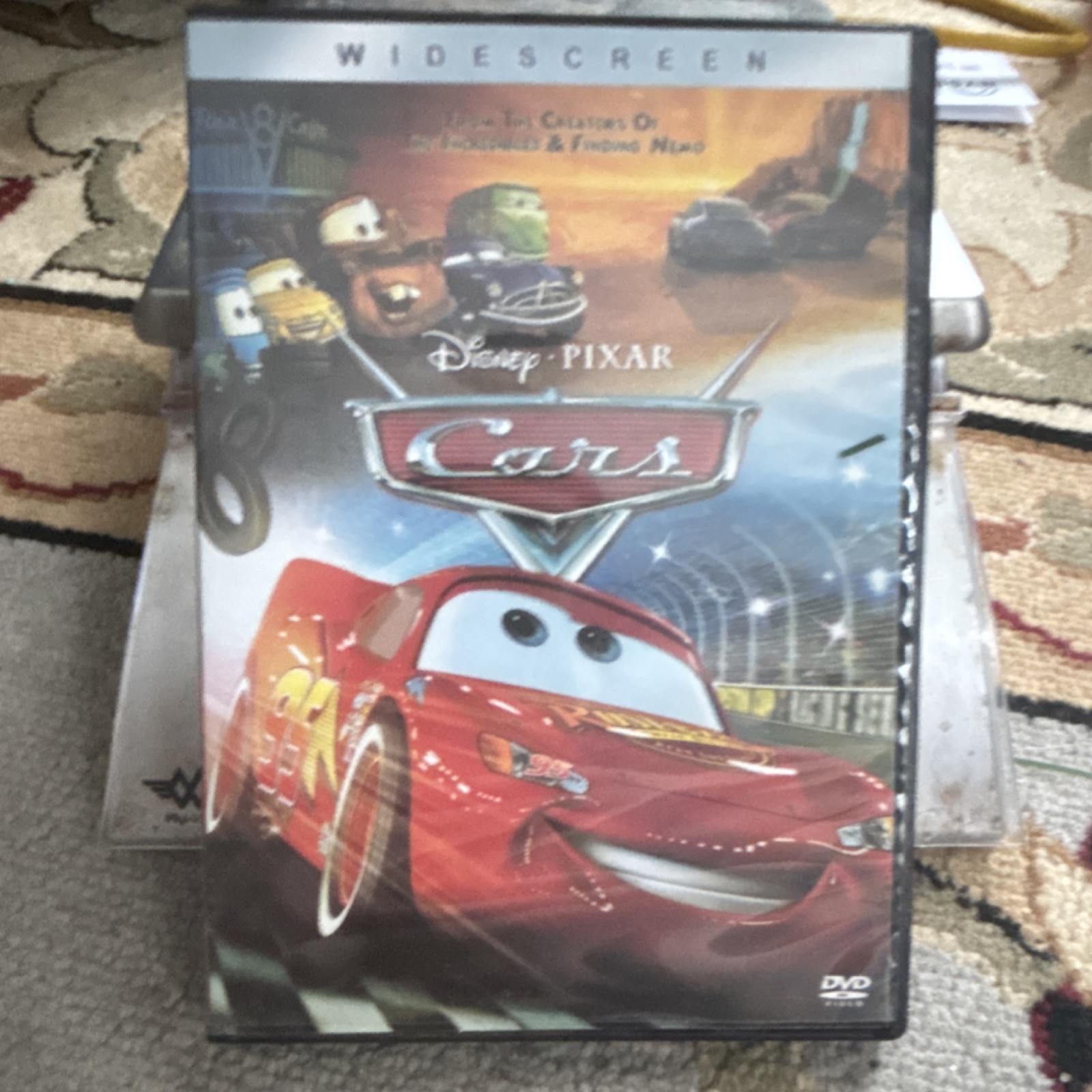Disney Pixar Cars DVD Widescreen Owen Wilson Paul Newman Region 1 NTSC ...