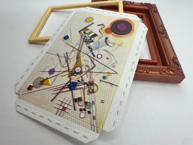 ZURU Mini Brands Masterpieces Famous Paintings Canvas Art w/ Frame ...