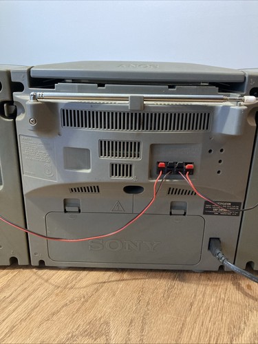 Sony CFD-Z550 AM/FM CD Cassette Portable Stereo Boombox ~ Read ...