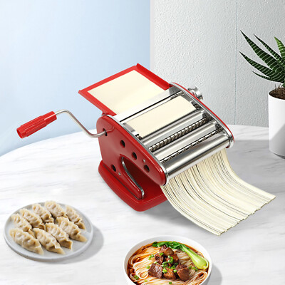 Commercial Electric Dough Roller Sheeter Noodle Pasta Maker Machine ...