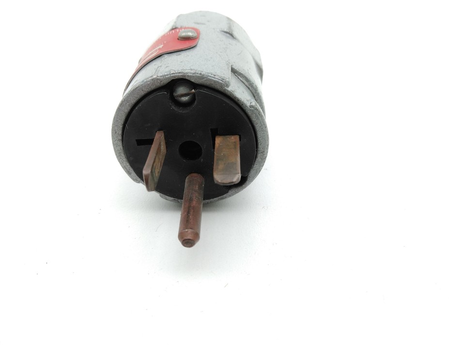 Crouse Hinds ENP5201 Straight Blade Plug for Hazardous Location 125V ...