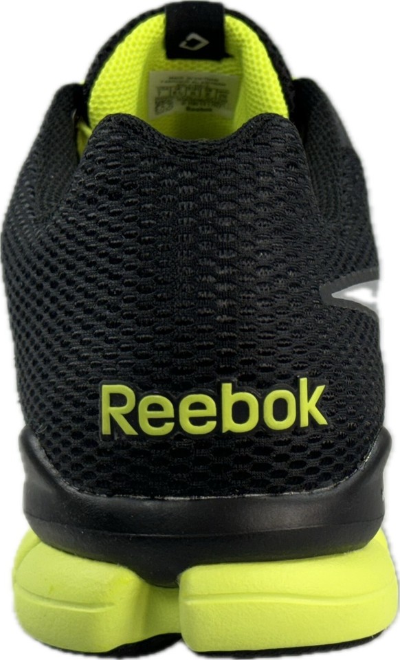REEBOK JUNIOR REALFLEX TRANSITION 4 BLACK RUNNING SNEAKER SZ 7Y, V47764 ...