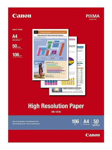 Canon High Resolution Paper 50Sheet A4 A4 50 Sheets 606449034493 | eBay