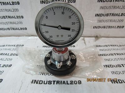 ASHCROFT C1018 8930 PRESSURE GAUGE 0/30 PSI NEW | eBay
