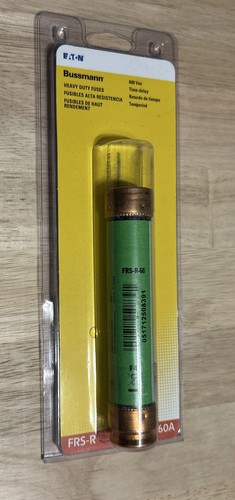 GENUINE EATON BUSSMANN 600 VAC HEAVY DUTY FUSES BP/FRS-R-60 60A S7 | eBay