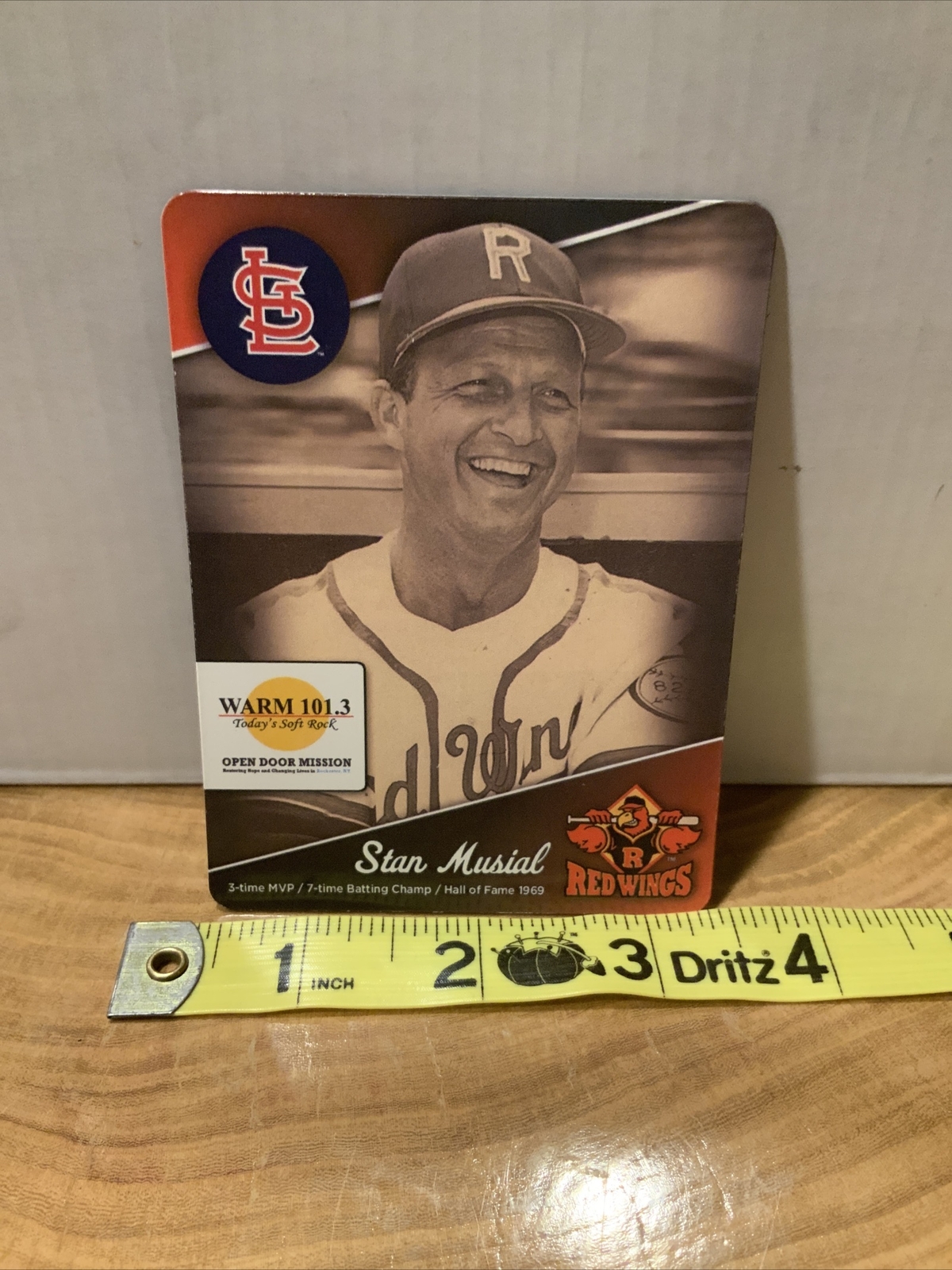 Stan Musial St. Louis Cardinals Rochester Red Wings Magnet MLB Baseball ...