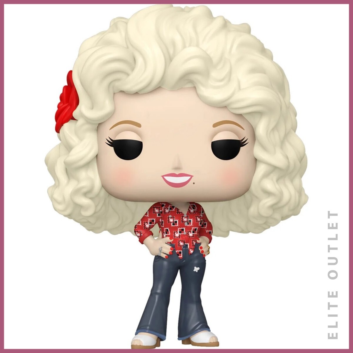 NEW/Mint Dolly Parton Rocks '77 Tour Funko Pop! Vinyl Figure #351 In ...