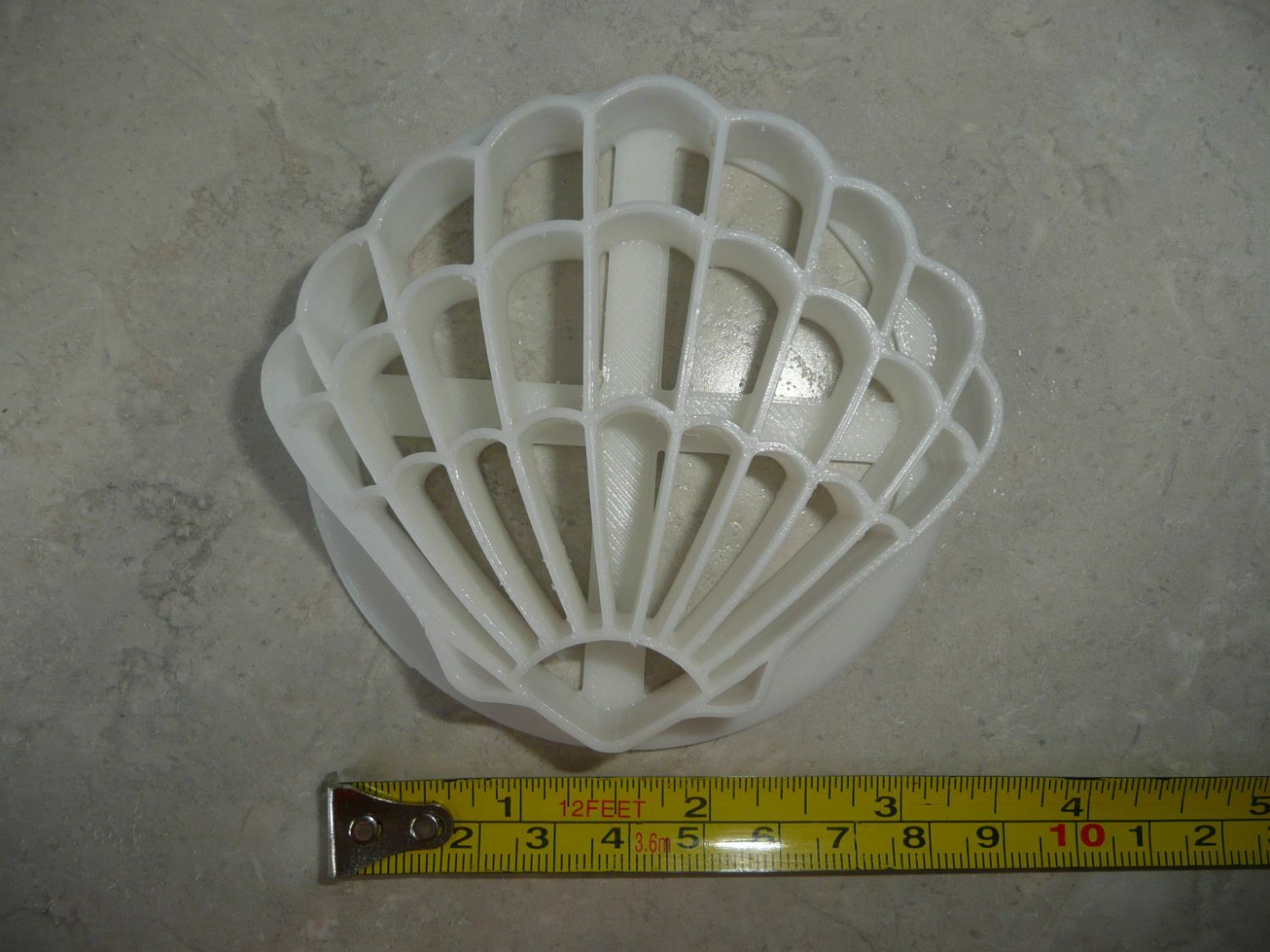 SCALLOPED SHELL DESIGN PATTERN CONCHA CUTTER MEXICAN SWEET BREAD STAMP ...