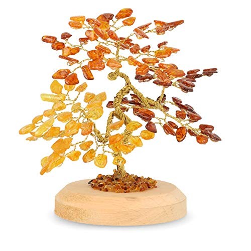 Serafino Genuine Luxury Amber Tree of Happiness Good Luck Good Fortune ...