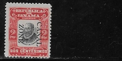 US Scott CZ23, 2 Centavos, 1906-09 Canal Zone, Cordoba, MOG, NH, F/VF ...