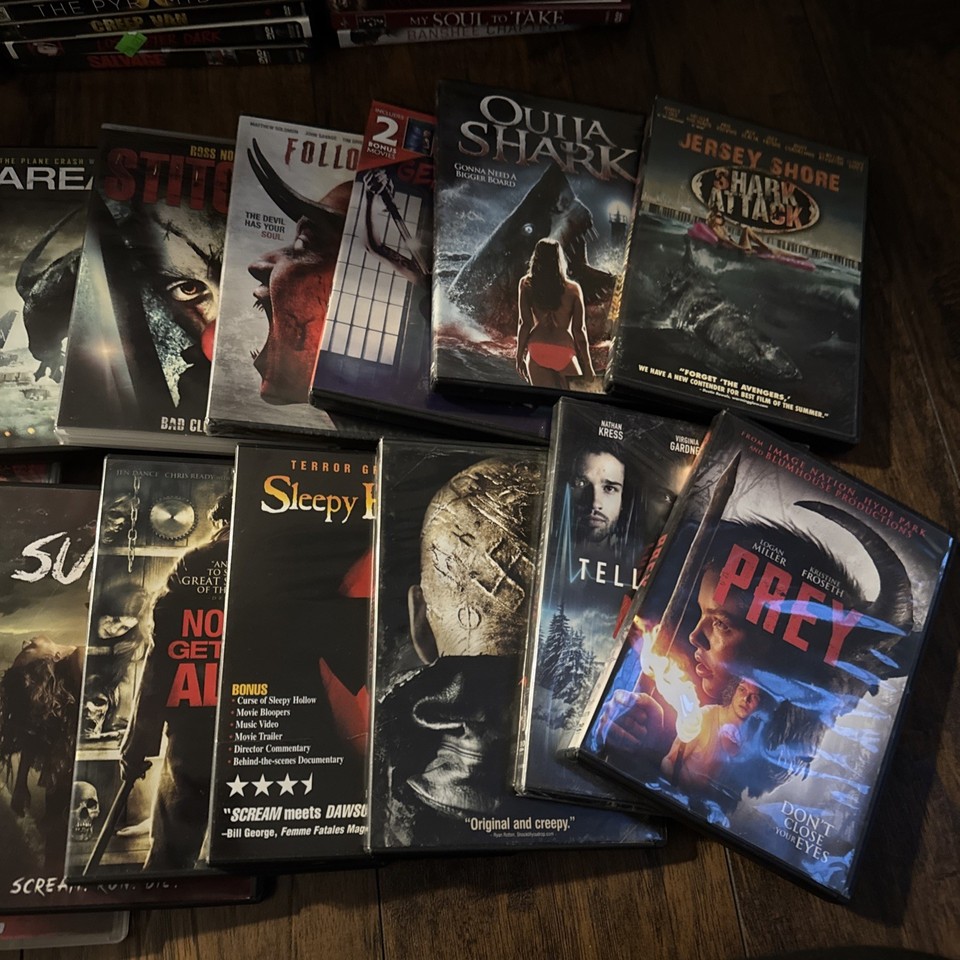 Lot Of 103 HORROR GORE DVD!! Wild Eye, Dark Sky, IFC Midnight ETC ...