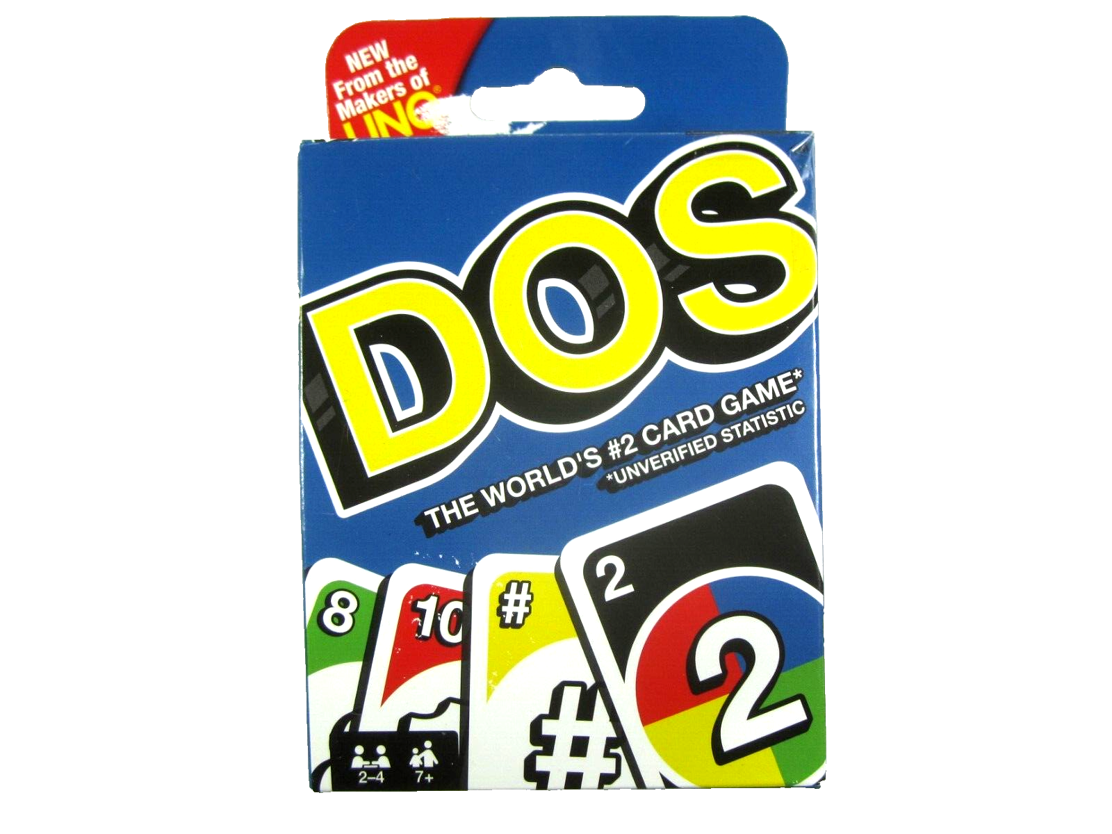 DOS - World's #2 Card Game (like UNO )Mattel Numer Match cards Complete ...