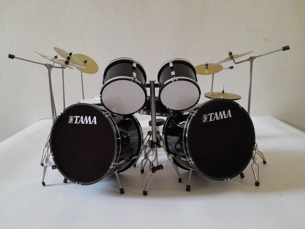 Black Tama Drum Set