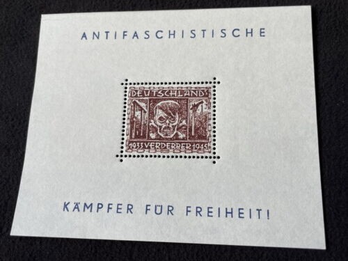 OS11. Austria 1946 Unissued Anti-fascist SS Death Mask Reproduction ...