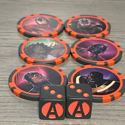 Heroclix Marvel Avengers Forever Dice and Token Set | eBay