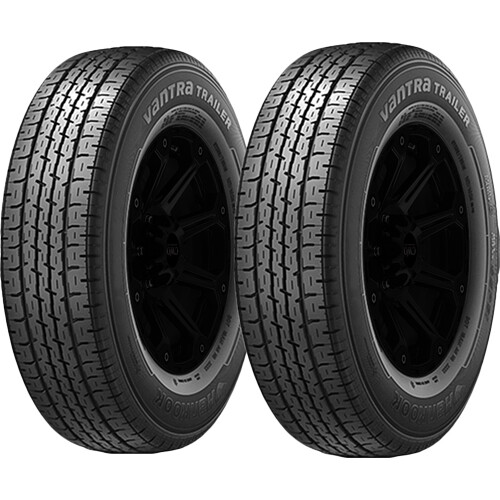 (QTY 2) ST175/80R13 Hankook Vantra Trailer ST01 91/87N Load Range C ...