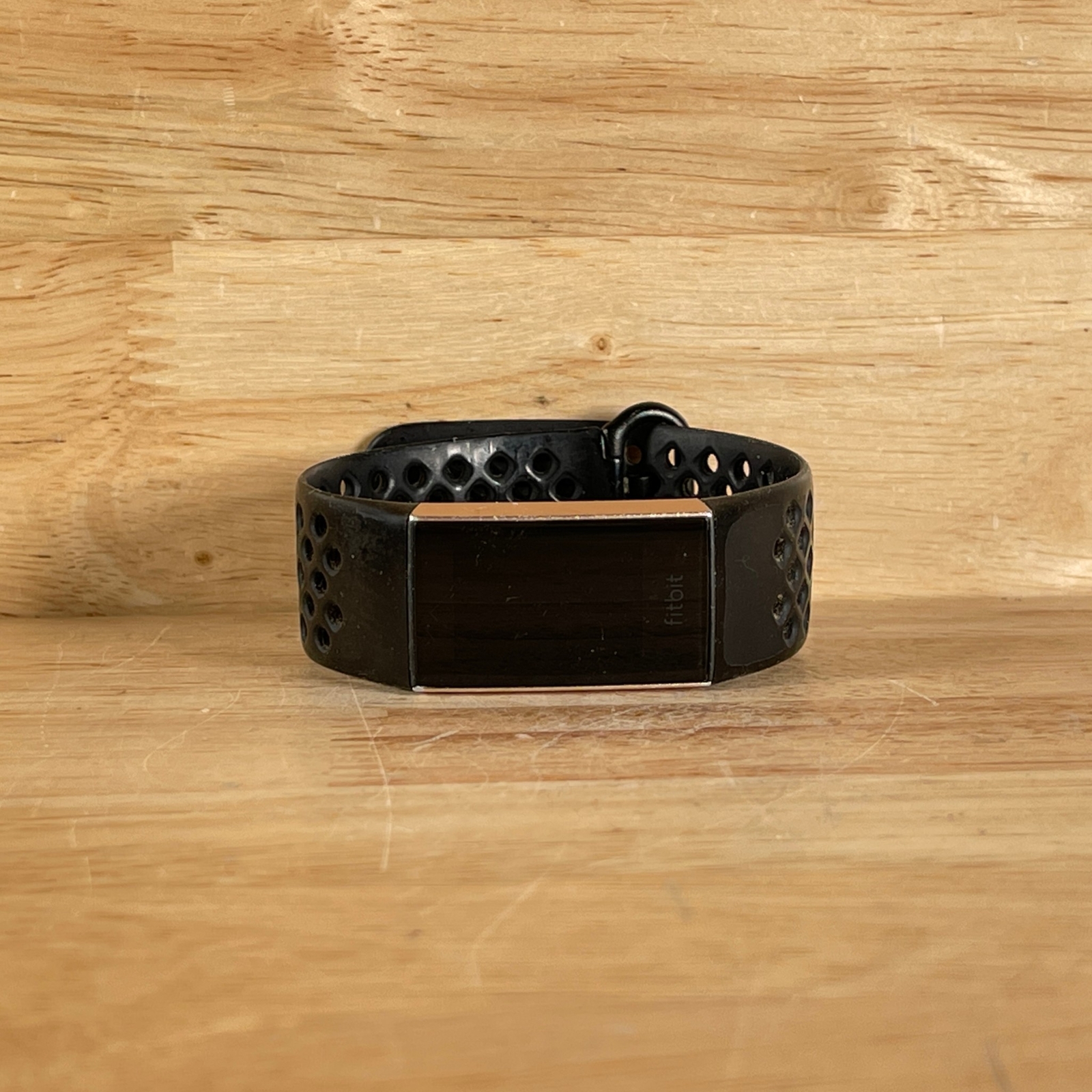 Fitbit Charge 3 FB409 Black 3" LCD Display Heart Rate Fitness ...