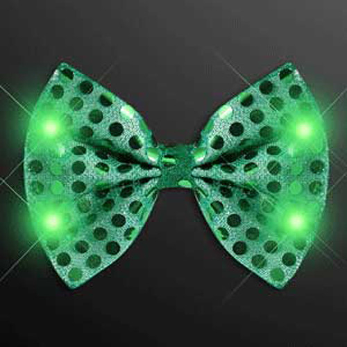 Light Up LED Flashing Blinking Bow Ties -Choose Your Color Bowtie! FREE ...