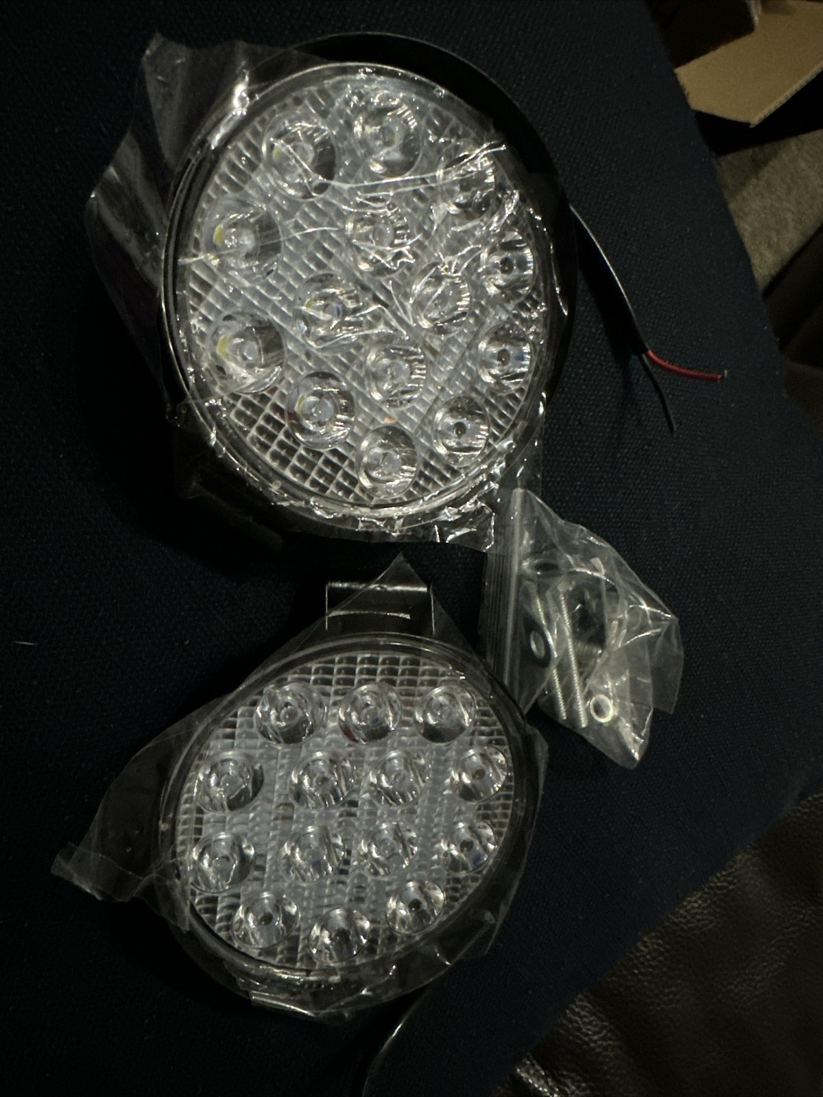 4.5" inch Round Led Lights OffRoad Spot Car Lamps for Jeep Truck ATV ...