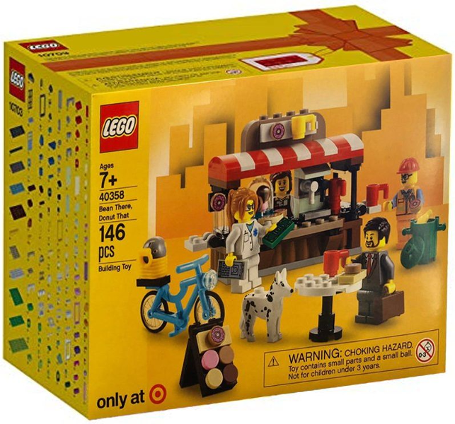 New LEGO 40358 Promotional Bean There, Donut That Set - Factory Sealed ...