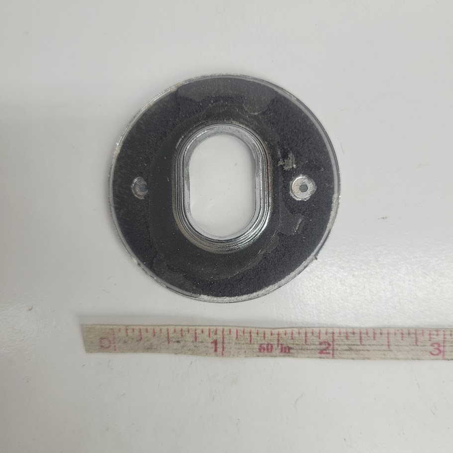 2008 Saturn Sky Pontiac Solstice Trunk Lid Chrome Ring Latch Lock Trim ...