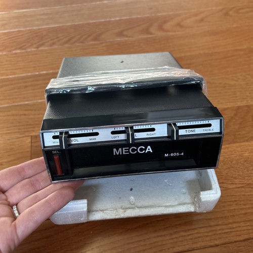MECCA Model M-605-4 8 Track Tape Player Car | eBay