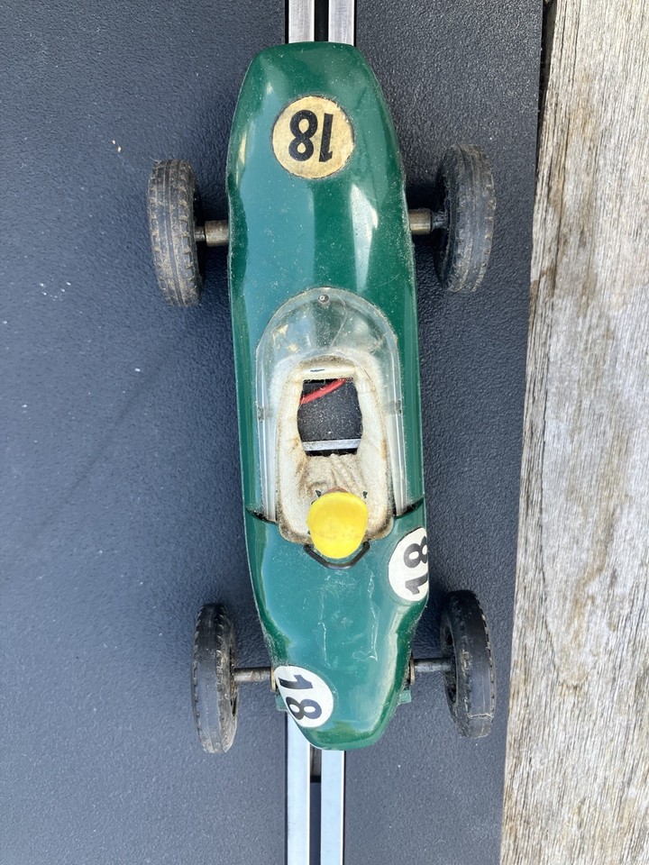 Scalextric Triang C63 Lotus 1961 #18 Green F1 Vintage Classic Unboxed ...