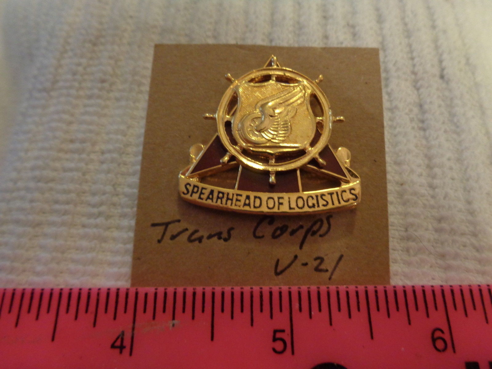 Transportation Corps V-21 Unit Crest, DI, DUI (DRAW#L5) | eBay