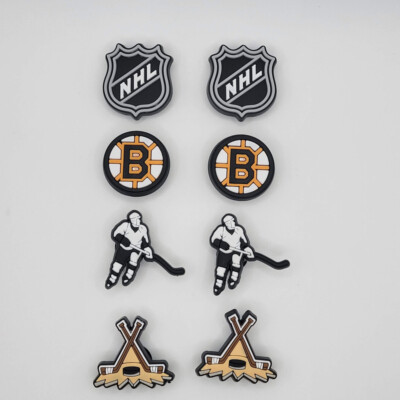 NHL Boston Bruins Hockey Team For Crocs Shoe Charms - 8 Pieces | eBay