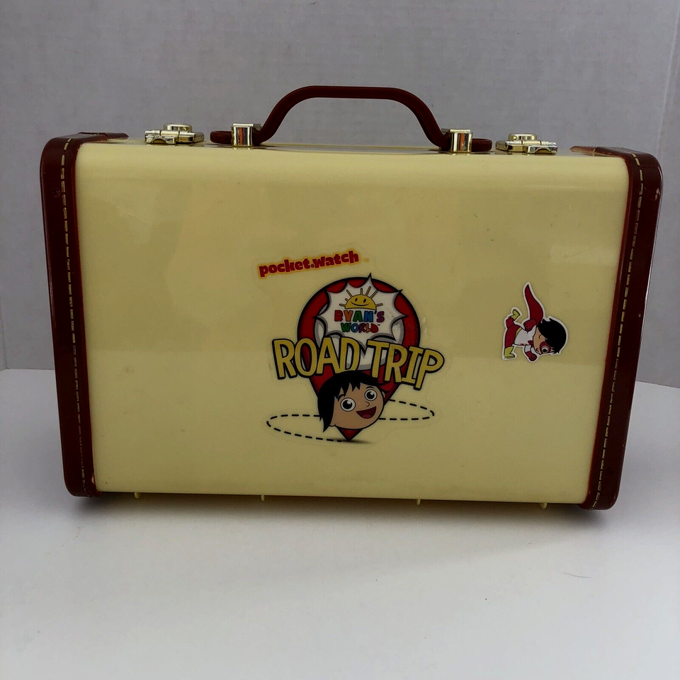 Ryan’s World Road Trip Mystery Suitcase With 21 Figures | eBay