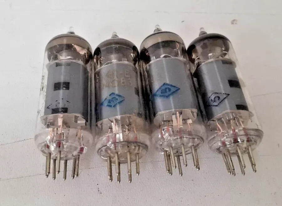 6K4P-ER 6К4П-ЕР soviet Rare Vacuum Tube HF Pentode Valve EF93 6BA6 W727 ...