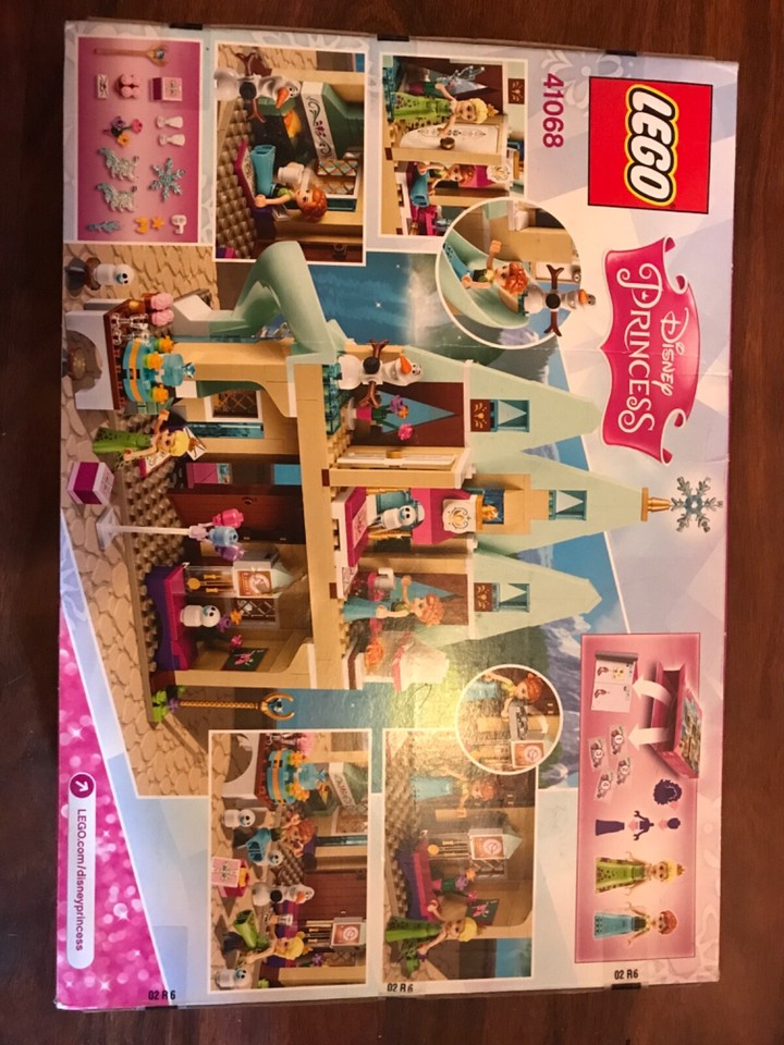 New LEGO Disney Princess Arendelle Castle Celebration Frozen Set 41068 ...