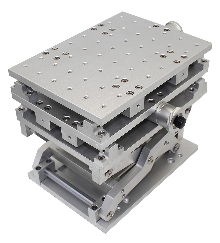 Laser Marking Engraving Machine Optical Lab XYZ Axis Moving Table ...