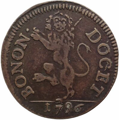 1796 1 Quattrino Bologna Pius VI Coin Papal States (MO3841-) | eBay