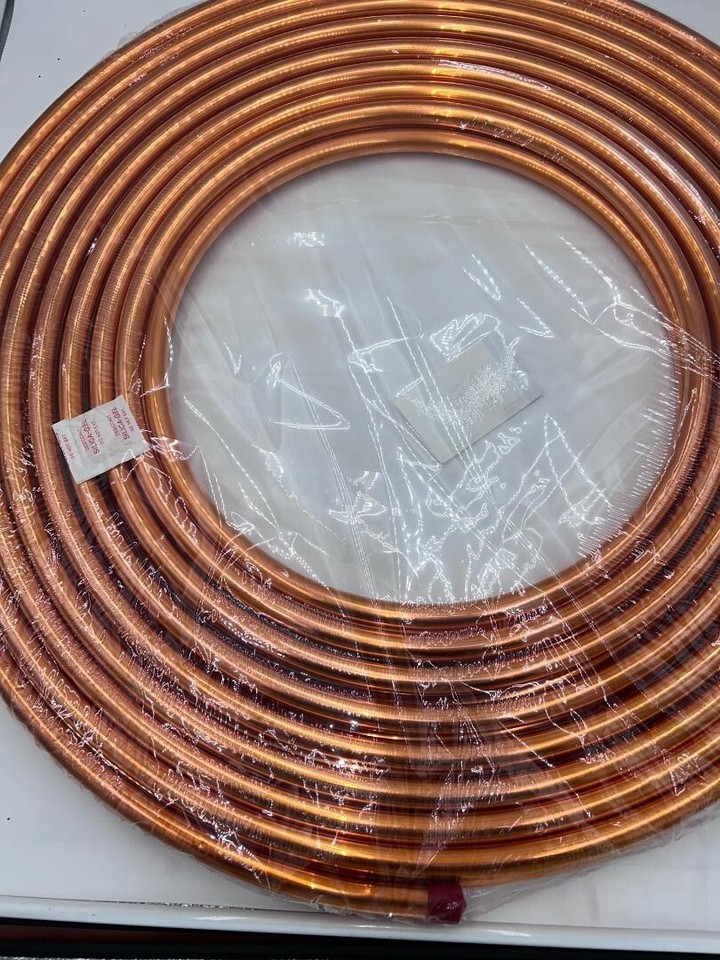 Copper Tubing Refrigeration Tube 3/4 OD x 100 FT ACR ASTM B280 Copper ...