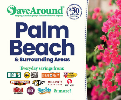 Save Around Palm Beach FL & National Edition Coupon Book Use thru 2026 ...