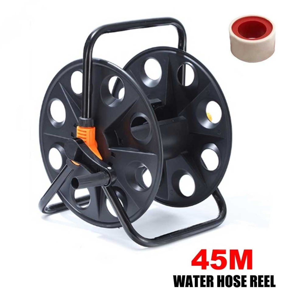 Portable Hose Reel Standing Garden Water Pipe Rust Proof Water Pipe ...