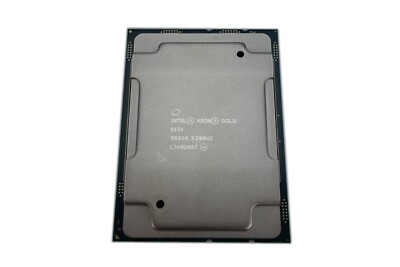 Xeon Gold 6134 3.2GHz 24.75MB 8-Core 130W LGA3647 SR3AR | eBay