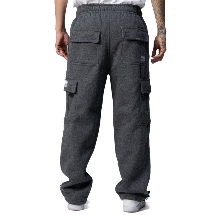 NWT Pro Club Heavyweight Fleece Cargo Sweatpants Charcoal Grey | eBay