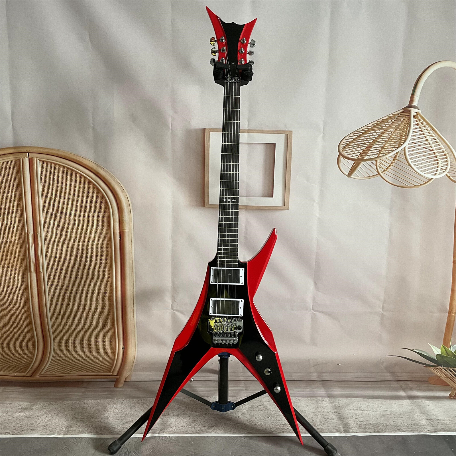 DBZ Bird Of Prey Electric Guitar Maple Neck Black Fretboard FR Bridge ...