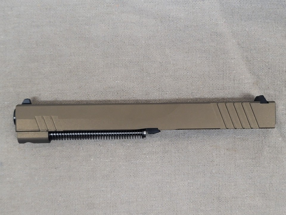 Rock Slide USA G34 Complete Upper 9mm Glock Gen 3 RS1.FS9 Bronze Made ...