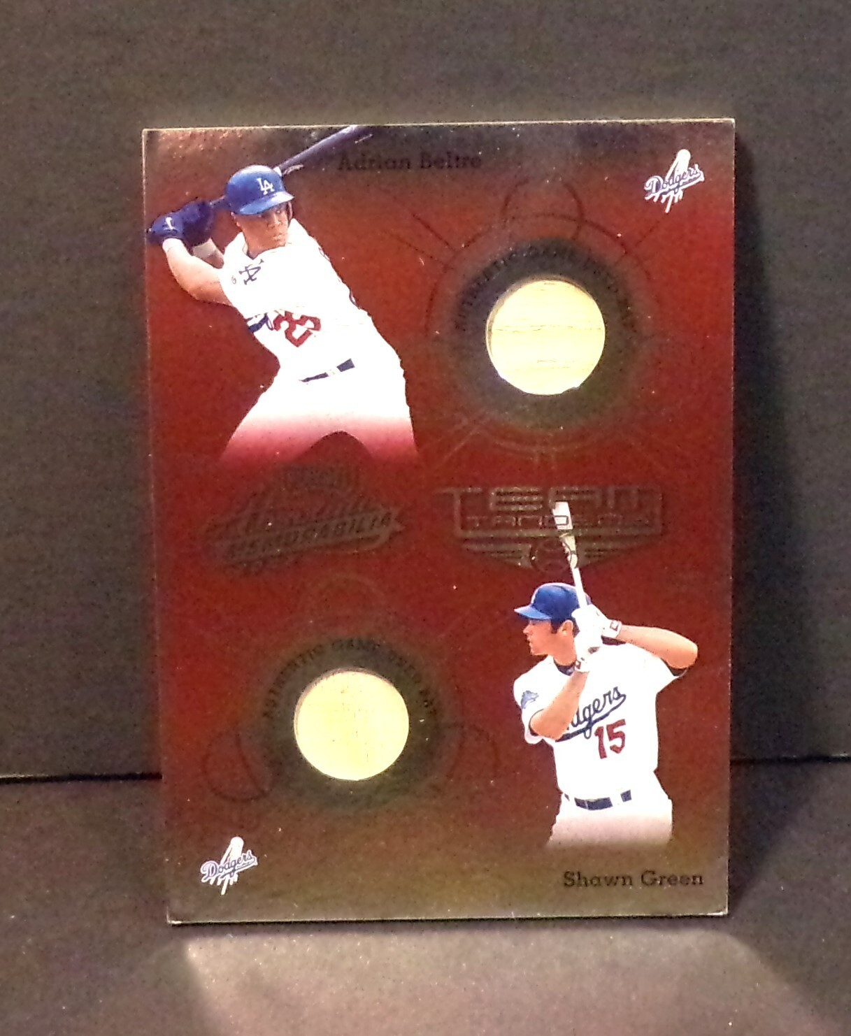 2002 Playoff Absolute Team Tandems #TT-15 Adrian Beltre/Shawn Green LA Dodgers | eBay