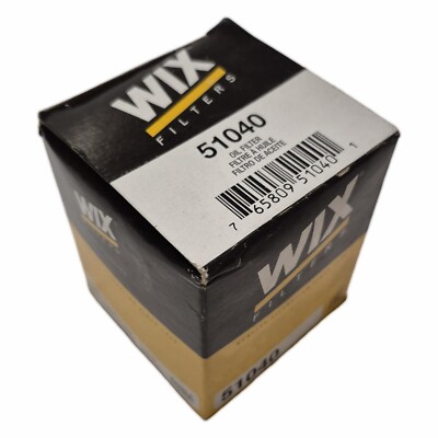 WIX 51040 Spin-On Oil Filter – Enhanced Cellulose Media – M18x1.5 ...