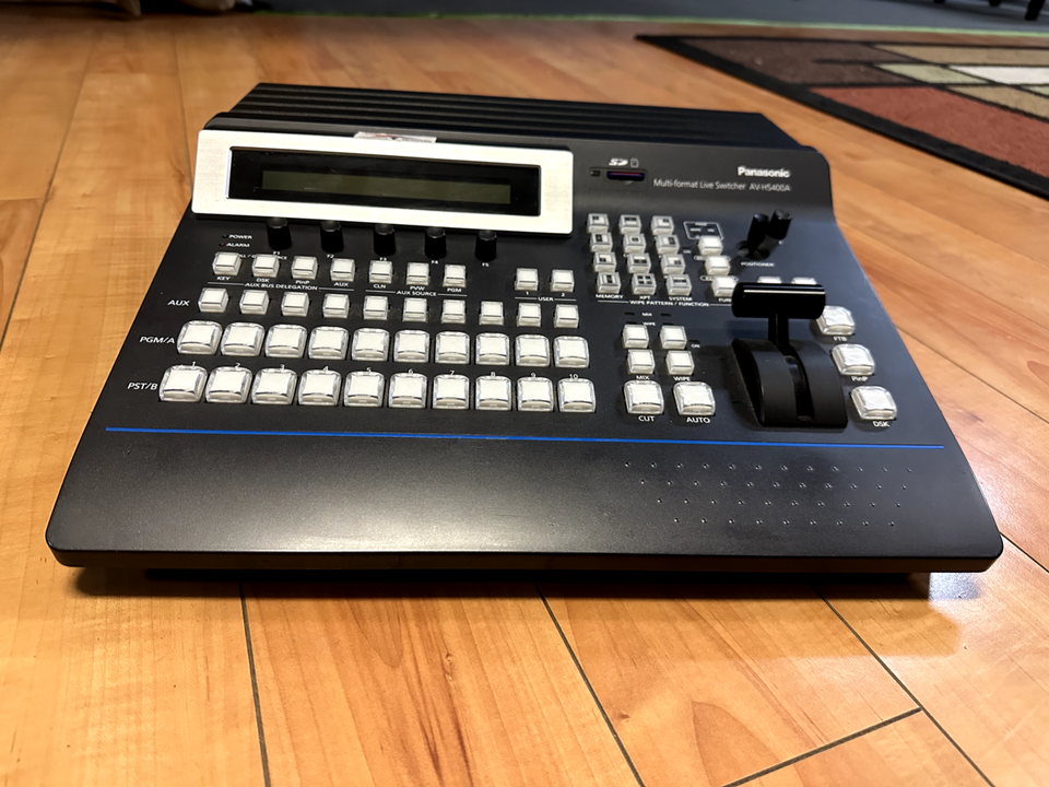 Panasonic AV-HS400A Multi-Format HD Production Switcher 6 Input | eBay