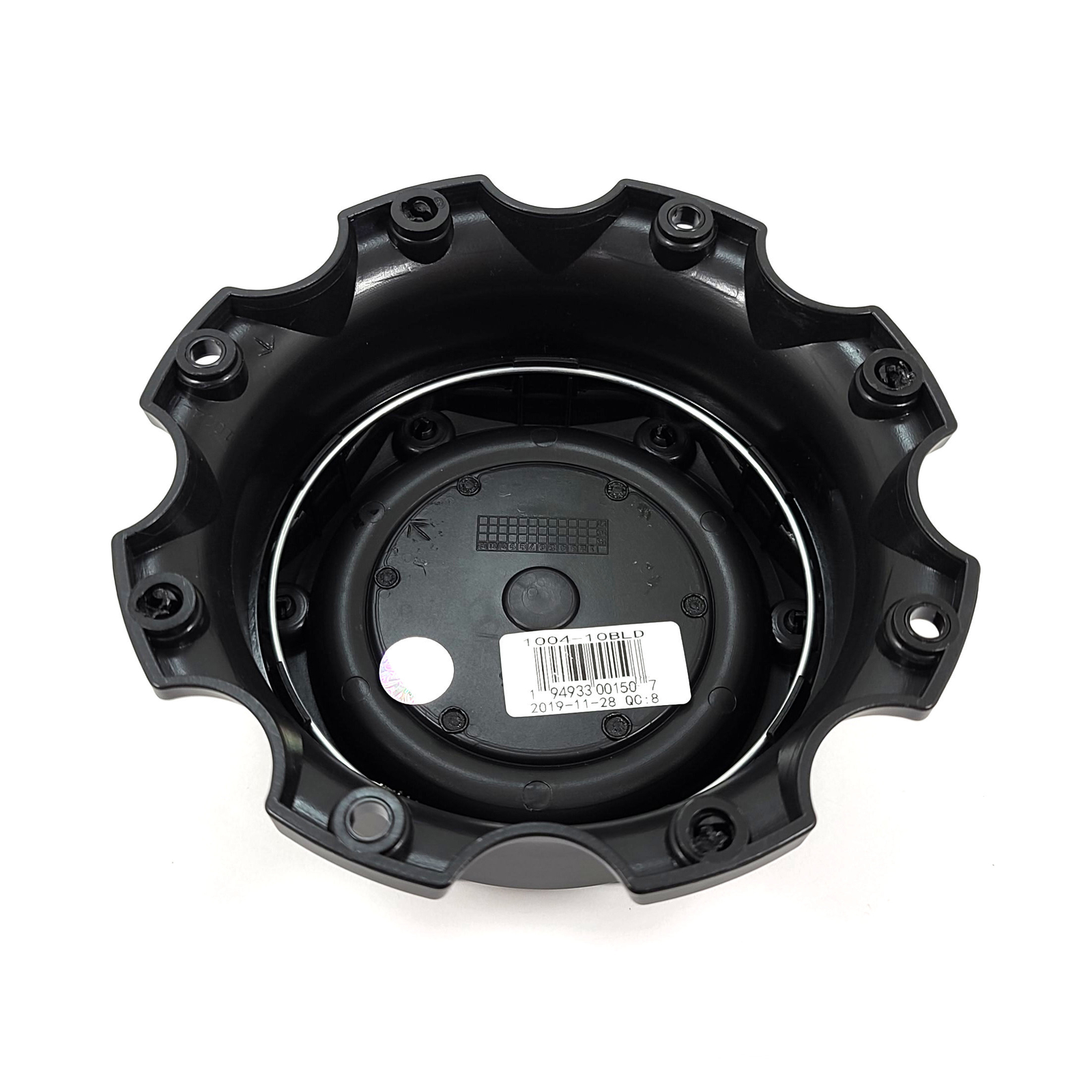 Fuel Matte Black Center Cap 6-3/4"OD Bolt-On, Dually Closed-End 1004 ...