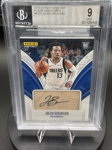 Jalen Brunson - Captain Clutch RC Auto /10 | 2018 Panini Floor ...