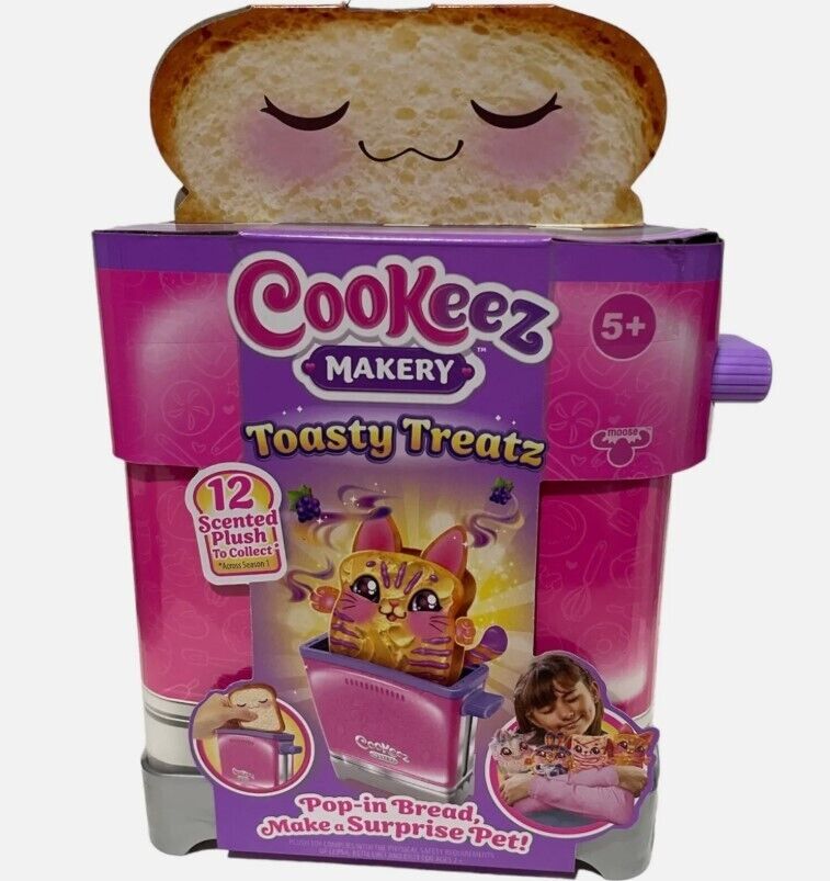 Cookeez Makery **TOASTY TREATZ** Makes Toaster Treat Surprise Pet | eBay