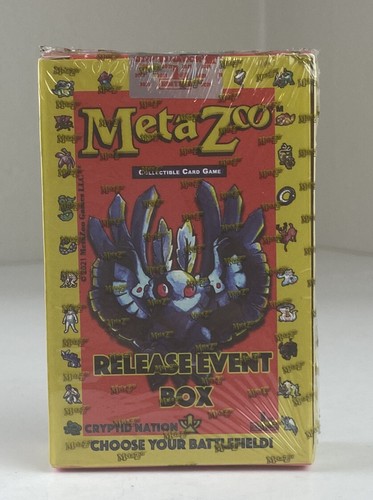 Release Event Box MetaZoo Cryptid Nation 1st Edition New | eBay